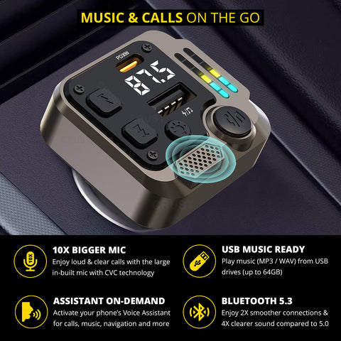 CS60 Car Bluetooth Device – CRUST Store